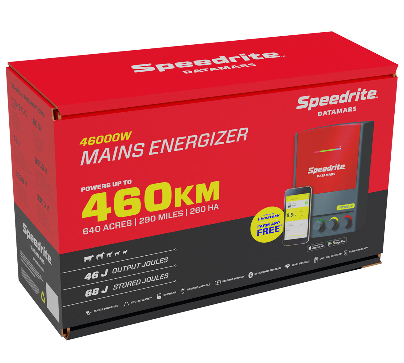 Speedrite 46000W Energizer - FarmFencing.ca